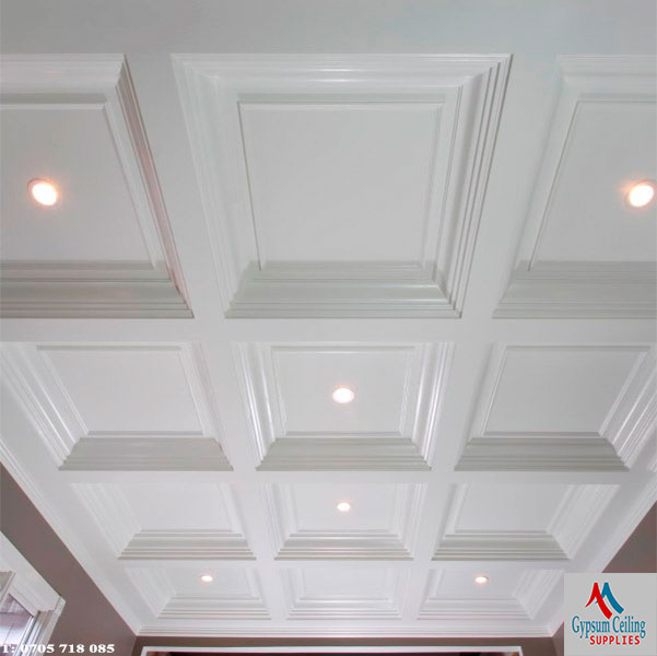 Gypsum Ceiling Kenya Coffered Design GCI0563 » Gypsum Ceilings and ...